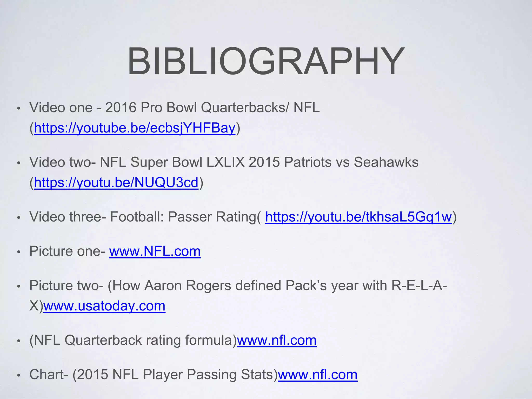 Qb passer rating pp | PPTX