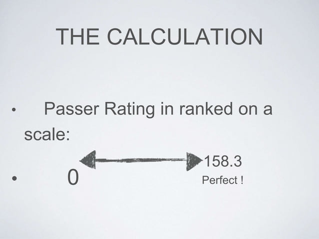 Qb passer rating pp | PPT | Free Download