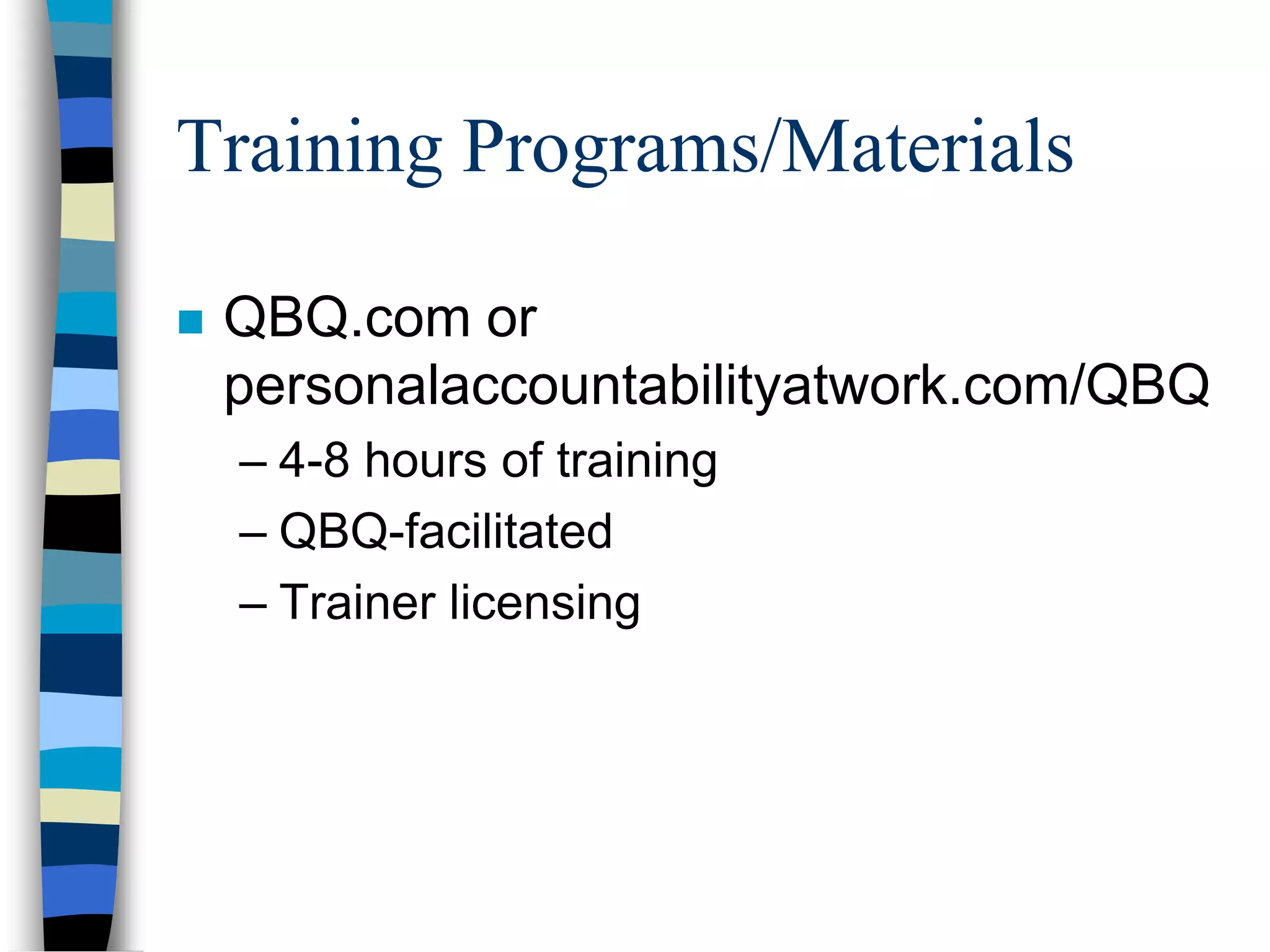 Qbq the question behind the question | PPT