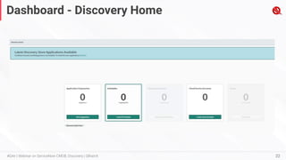 QBrainX - Webinar on ServiceNow CMDB Discovery | PDF