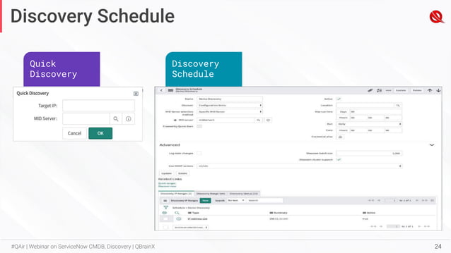 QBrainX - Webinar on ServiceNow CMDB Discovery | PDF | Databases | Computer Software and ...