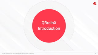 QBrainX - Webinar on ServiceNow CMDB Discovery | PDF
