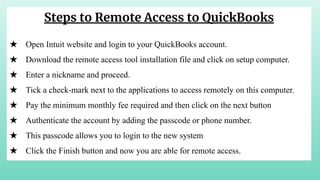 Qb remote access tool | PPT