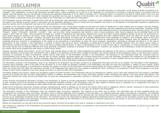 Qbt.mc Business Plan update 2018 2022 eng | PPT