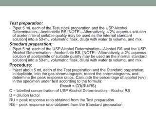 ALCOHOL ADMINISTRATION | PPT
