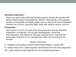 ALCOHOL ADMINISTRATION | PPT