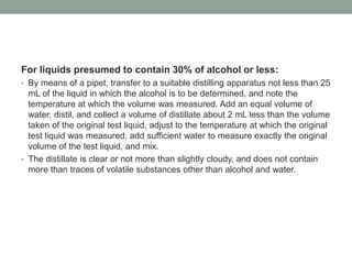 ALCOHOL ADMINISTRATION | PPT