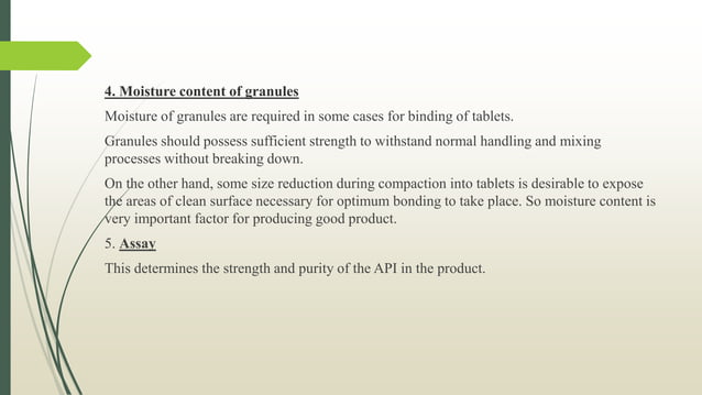 IPQC and FPQC tests for Tablets | PPTX | Pharmaceutical Industry ...