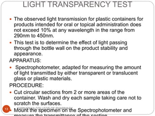 QC-QA S1 GOKULRAJ QUALITY CONTROL TEST FOR PACKAGING MATERIALS.pptx