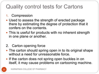 QC-QA S1 GOKULRAJ QUALITY CONTROL TEST FOR PACKAGING MATERIALS.pptx