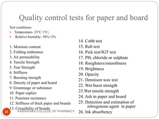 QC-QA S1 GOKULRAJ QUALITY CONTROL TEST FOR PACKAGING MATERIALS.pptx