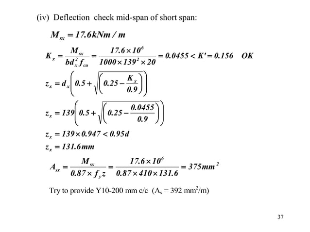 Reinforced concrete slab design principles and analysis techniques | PDF