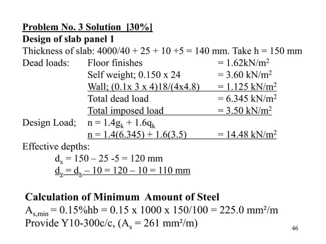 Reinforced concrete slab design principles and analysis techniques | PDF
