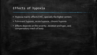 Hypoxia | PPTX
