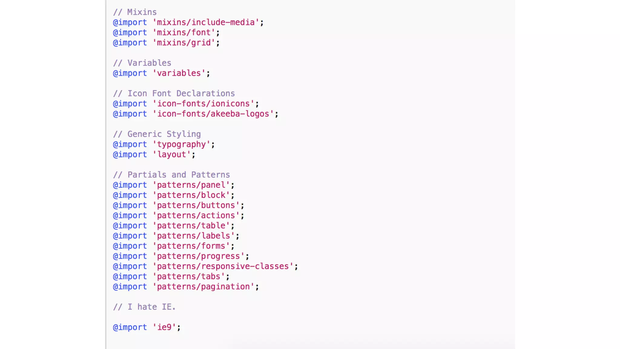 Not Just a Pretty Face: How to design and build a cross-CMS CSS framework | PPT