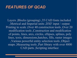 QCAD | ODP