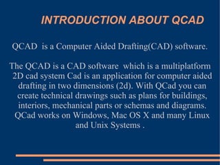 Qcad | ODP