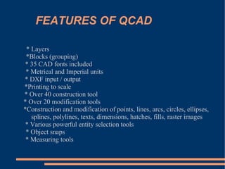 Qcad | ODP