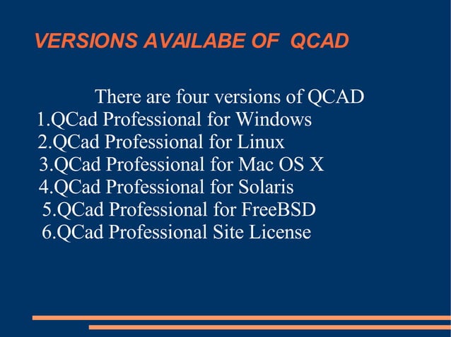 Qcad | ODP | Desktop Publishing | Computer Software and Applications