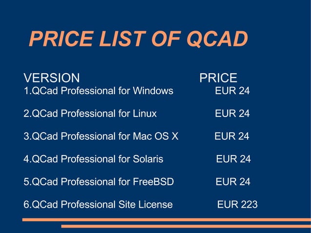 Qcad | ODP | Desktop Publishing | Computer Software and Applications