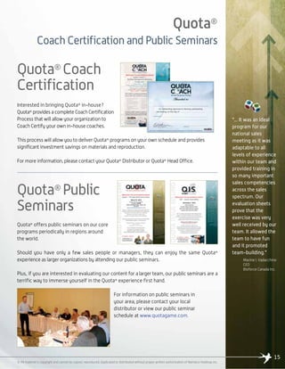 Quota Catalog 2013 | PDF