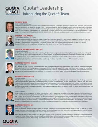 Quota Catalog 2013 | PDF