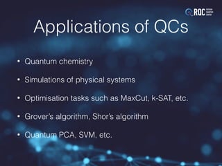 Programming Existing Quantum Computers | PPT