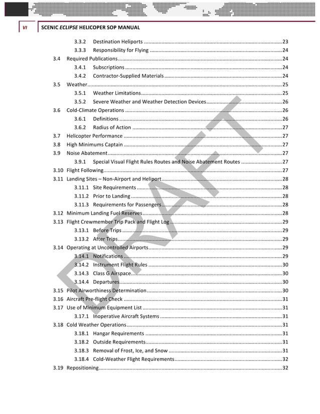 Standard Operating Procedures Manual | PDF | Air Travel | Travel Type