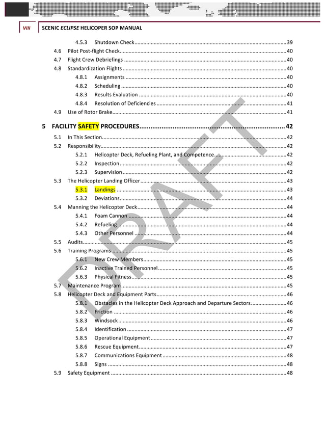Standard Operating Procedures Manual | PDF | Air Travel | Travel Type