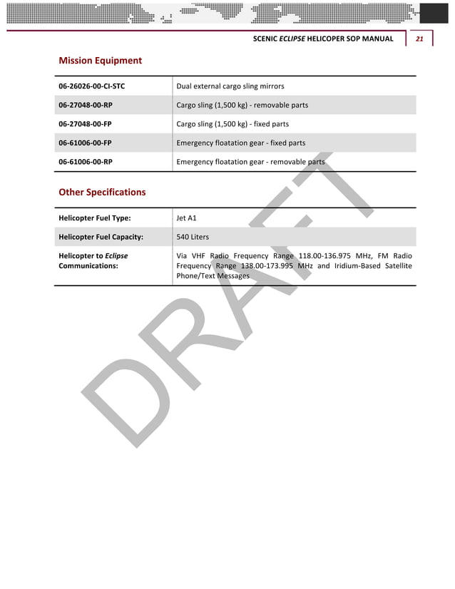 Standard Operating Procedures Manual | PDF | Air Travel | Travel Type
