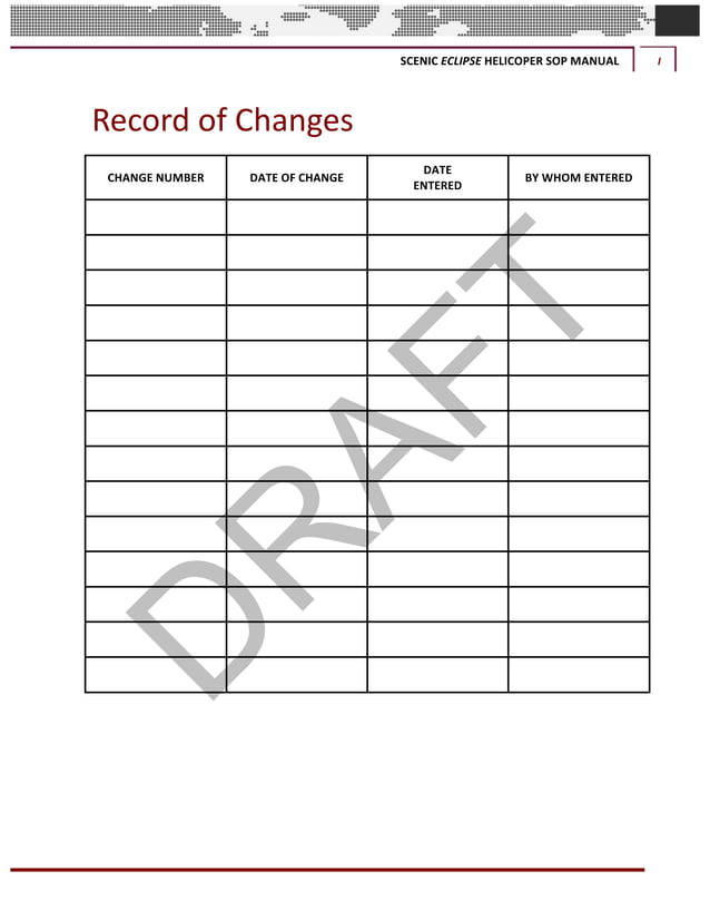 Standard Operating Procedures Manual | PDF | Air Travel | Travel Type