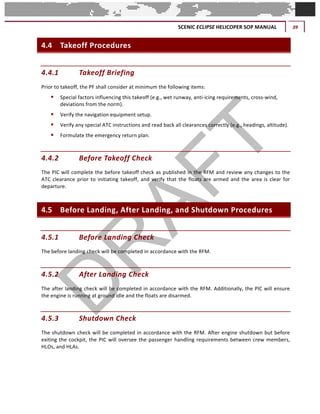 Standard Operating Procedures Manual | PDF