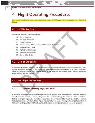 Standard Operating Procedures Manual | PDF