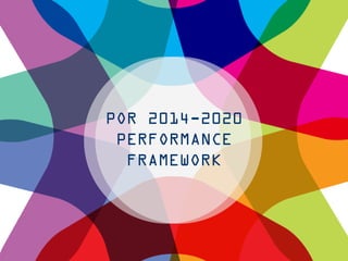 Monitoraggio performance framework | PPT