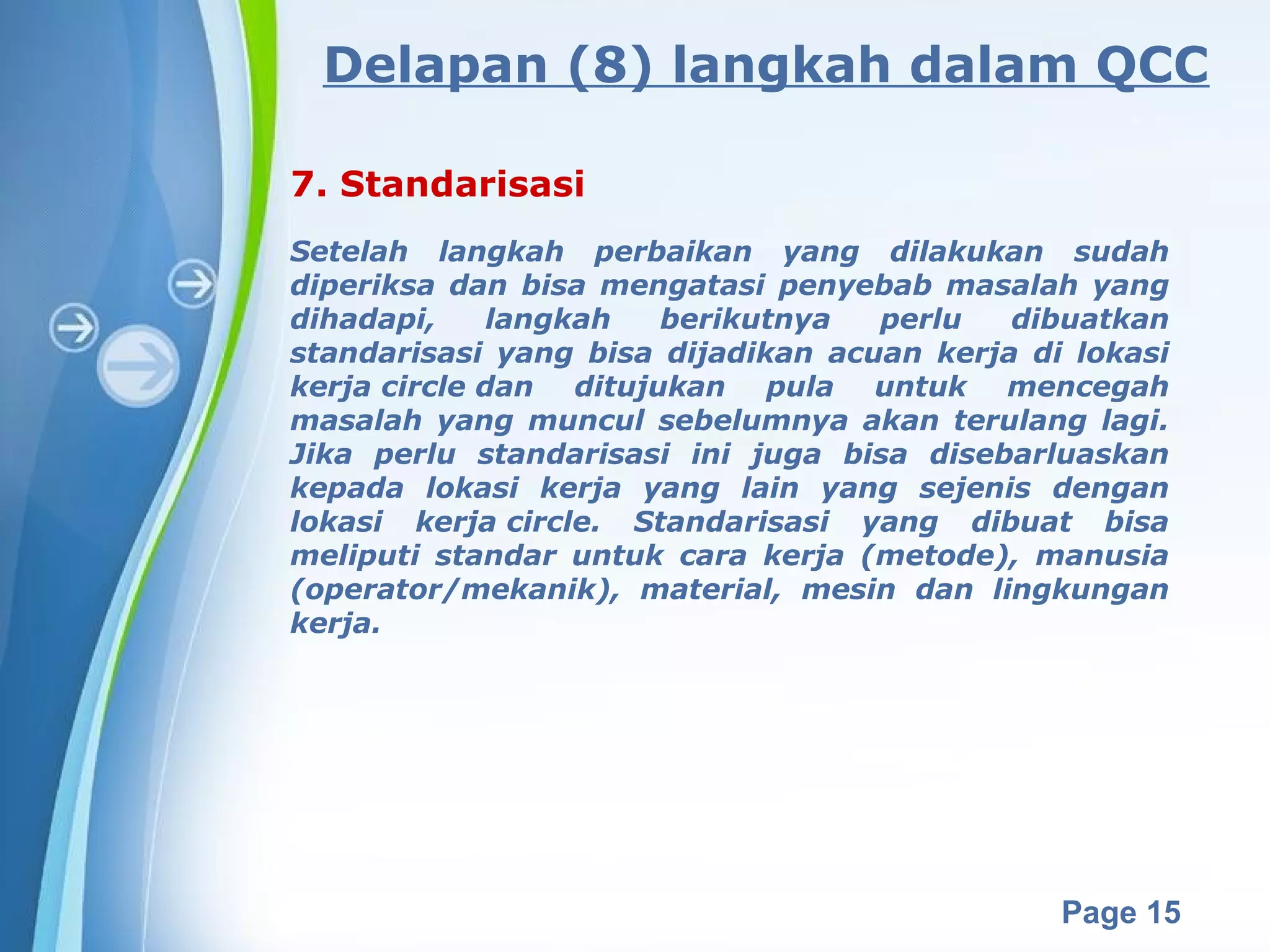 QCC (Quality Control Circle) | PPT