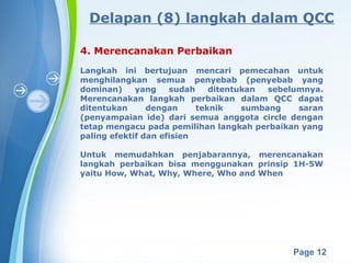 QCC (Quality Control Circle) | PPT