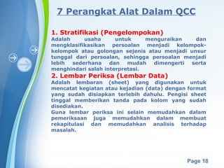 QCC (Quality Control Circle) | PPT