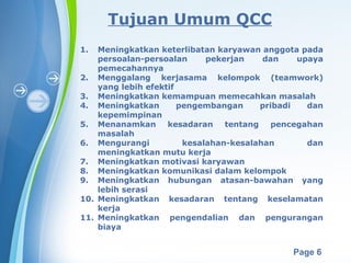 QCC (Quality Control Circle) | PPT