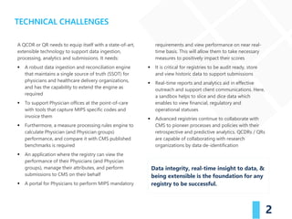 QCDR or QR (Selecting the Correct Reporting Mechanism) | PPT