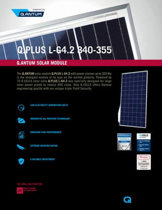 Qcell 340 355 | PDF