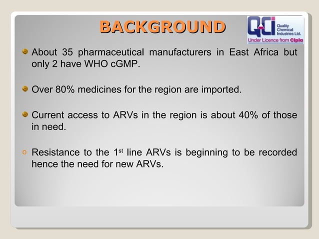 Qcil presentation health care conference | PPT | Pharmaceutical ...