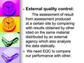 QC in coagulation | PPT
