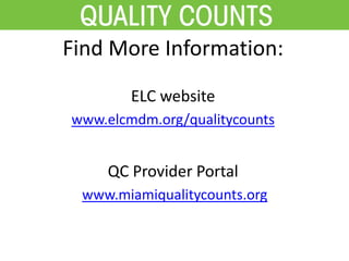 Quality Counts Overview | PDF