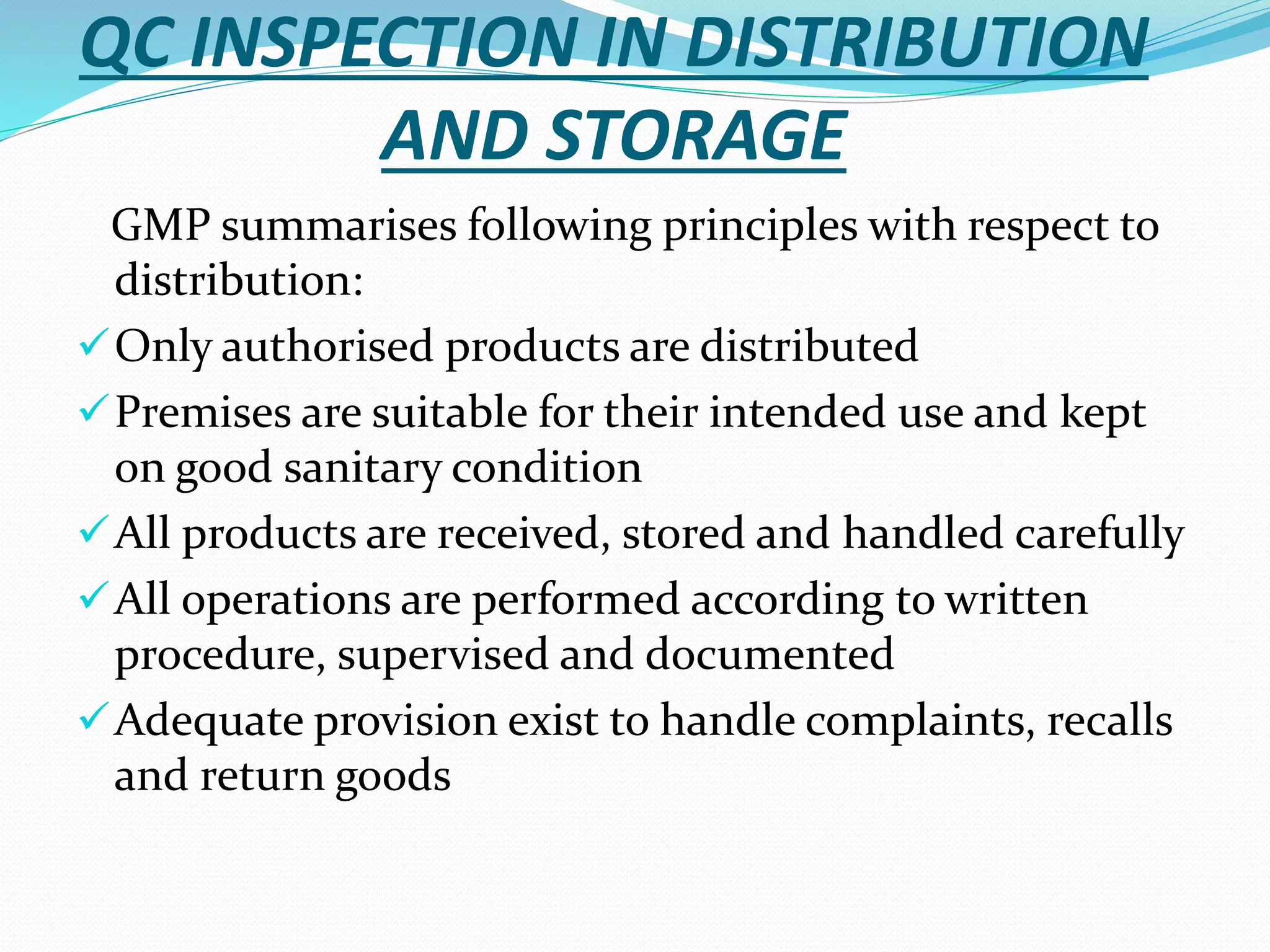 Qc inspection training 2017 | PPTX
