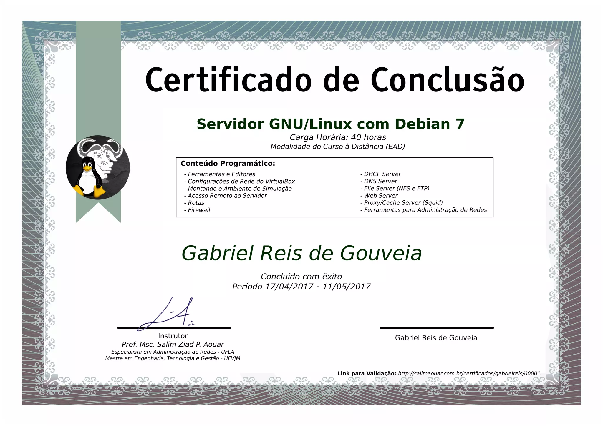 Certificado Linux | PPT