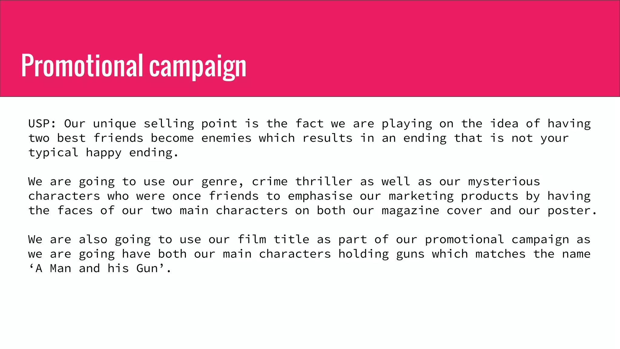 Marketing campaign pitch | PPTX