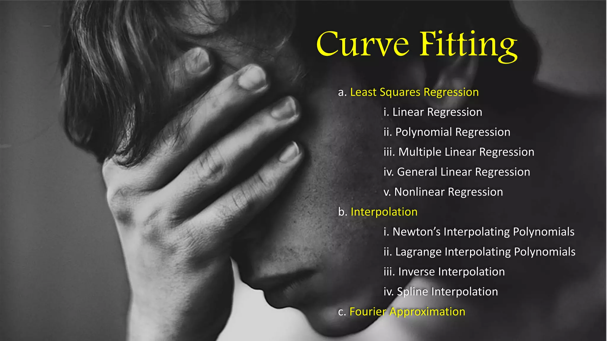 Applied Numerical Methods Curve Fitting: Least Squares Regression, Interpolation | PPTX
