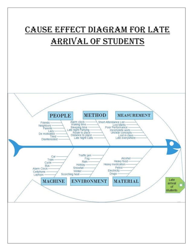 cause-effect diagram | PDF