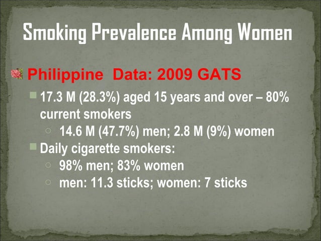 DOH Presentation - Smoking | PPT