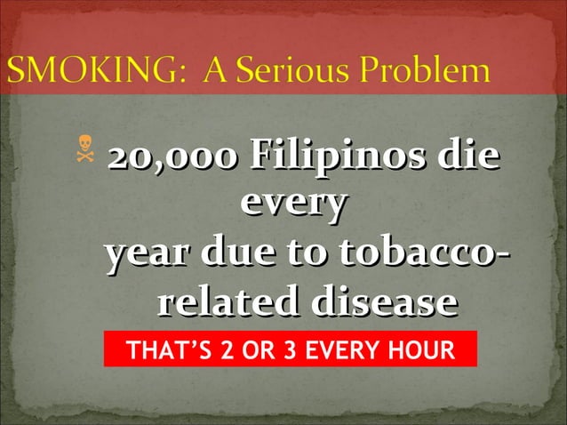 DOH Presentation - Smoking | PPT